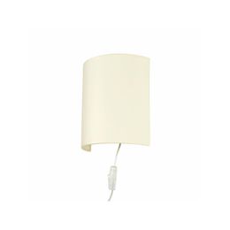 Licht-Erlebnisse Wandlampe (B)20 x (H)23 cm in Wei&szlig; CremeWei&szlig; Creme | Gr.: onesize