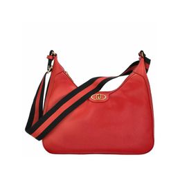 Liu Jo Anaba Hobo - Schultertasche L 35 cm (black) in strawberry | Gr.: onesize