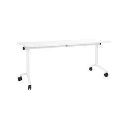 Beliani Zusammenklappbarer Schreibtisch CAVI in Wei&szlig; - (W) 180 x (H) 75 x (L) 60 cm | Gr.: onesize
