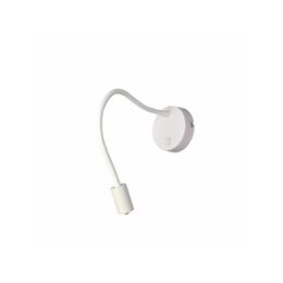 Licht-Erlebnisse Wandlampe EEK G (B)10 x (H)48 cm in Wei&szlig; | Gr.: onesize