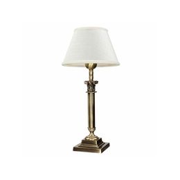 Licht-Erlebnisse Tischlampe (B)20.5 x (L)20.5 x (H)41.5 cm in Bronze hell gl&auml;nzend Wei&szlig;Bronze hell gl&auml;nzend Wei&szlig; | Gr.: onesize