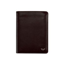 Golden Head Capri Geldb&ouml;rse RFID Schutz Leder 9 cm in dunkelbraun | Gr.: onesize
