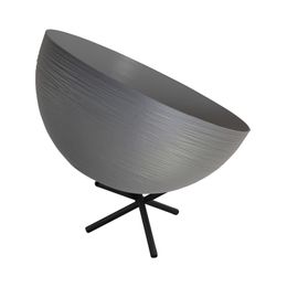 Licht-Erlebnisse Tischlampe &Oslash; 35 x (H)42 cm in Schwarz GrauSchwarz Grau | Gr.: onesize