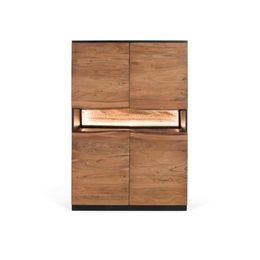 Giner y Colomer Sideboard aus Naturholz von Hand gefertigt 147 cm hoch in Brown | Gr.: onesize