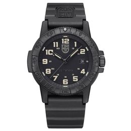 Luminox Herren-Uhr Leatherback Sea Turtle Giant Schwarz/Sandfarben | Gr.: onesize
