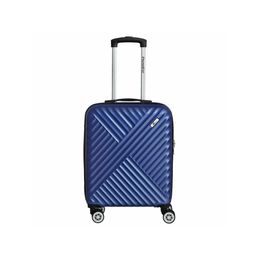 Paradise by CHECK.IN Kingston - 4-Rollen-Kabinentrolley 55 cm (lila) in blau | Gr.: onesize