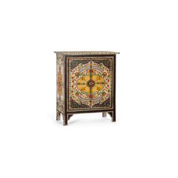 Giner y Colomer Mehrfarbiges handgefertigtes Sideboard aus Mangoholz 80 cm in Multicolored | Gr.: onesize
