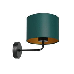 Licht-Erlebnisse Wandlampe (B)18 x (H)24 cm in Schwarz Petrol GoldSchwarz Petrol Gold | Gr.: onesize