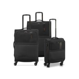 Roncato Metropolitan 4 Rollen Kofferset 3-teilig mit Dehnfalte in black | Gr.: onesize