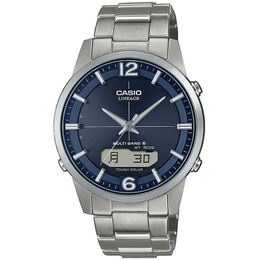 Casio Wave Ceptor Funk-Solar Titanuhr Blau | Gr.: onesize