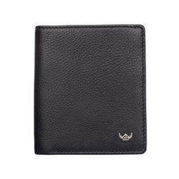 Golden Head Capri Geldb&ouml;rse RFID Leder 8,5 cm in schwarz | Gr.: onesize