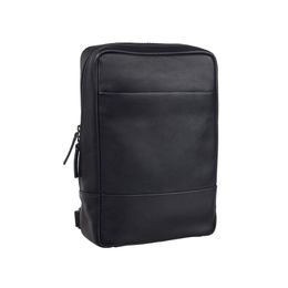 Leonhard Heyden Hamburg Umh&auml;ngetasche Leder 20 cm in schwarz | Gr.: onesize