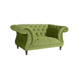 58 aufm Kessel CHESTERFIELD Sessel Kaylin Samtvelours oliv | Gr.: onesize