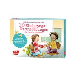 Don Bosco Medien Papeterie/PBS - 30 Kinderyoga-Partner&uuml;bungen f&uuml;r Grundschul-Kinder | Gr.: onesize