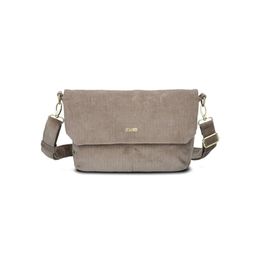 Zwei Mademoiselle.M Messenger 33 cm Laptopfach in cord mocca | Gr.: onesize