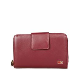 Roncato Firenze 2.0 - Damengeldb&ouml;rse 18cc 15 cm RFID (nero) in bordeaux | Gr.: onesize