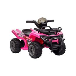 HOMCOM Elektro 6V Kinderquad 1,5-3 Jahre Rosa | Gr.: onesize