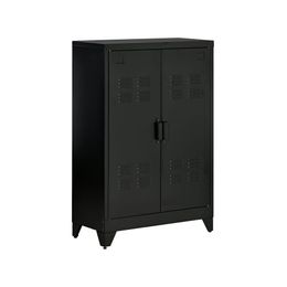 HOMCOM Aktenschrank-75B x 33T x 110H cm-Schwarz | Gr.: onesize