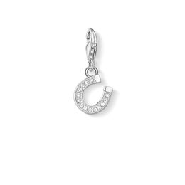 Thomas Sabo Charm-Anh&auml;nger Hufeisen in silber | Gr.: onesize