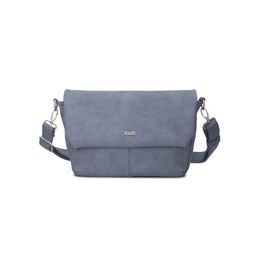 Zwei Mademoiselle.M Messenger 33 cm Laptopfach in nubuk sky | Gr.: onesize