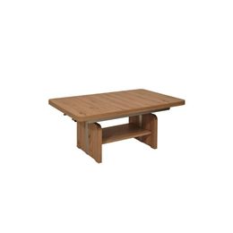 58 aufm Kessel FUNKTIONSTISCH ausziehbar Casta 130( 180) x 80 x 56-75 Couchtisch Wildeiche | Gr.: onesize