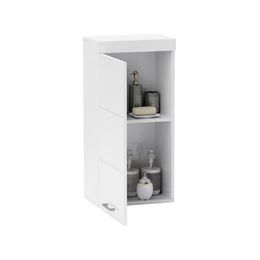 HOMCOM Wandschrank-37,2L x 24,5B x 76,8H cm-Wei&szlig; | Gr.: onesize