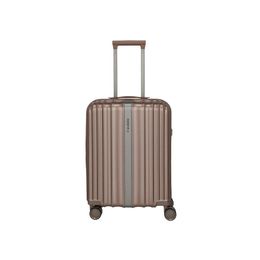 Travelite Paros 4 Rollen Kabinentrolley 55 cm in cappuchino | Gr.: onesize