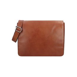 Leonhard Heyden Cambridge Messenger Leder 38 cm Laptopfach in cognac | Gr.: onesize