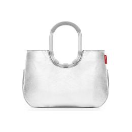 Reisenthel Loopshopper L Shopper Tasche 46 cm in silver crackle | Gr.: onesize