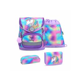 Belmil Compact Rainbow Color Schulranzen-Set 4-teilig | Gr.: onesize
