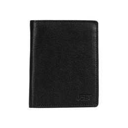Jost Odense Geldb&ouml;rse RFID Schutz Leder 10 cm in black | Gr.: onesize