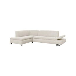 58 aufm Kessel ECKSOFA mit Ottomane links Kaye Flachgewebe beige | Gr.: onesize