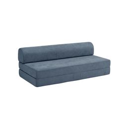 58 aufm Kessel FALTSOFA Katusha Flachgewebe blau | Gr.: onesize