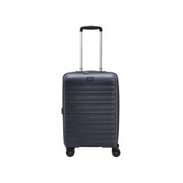 d&n D&N Travel Line 4700+ - 4-Rollen-Kabinentrolley S 55 cm erw. (schwarz) in navy | Gr.: onesize