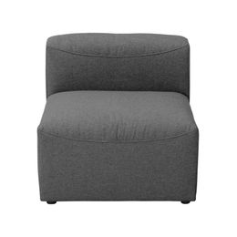 58 aufm Kessel SOFA Element ohne Armlehne Kattrina Flachgewebe anthrazit | Gr.: onesize
