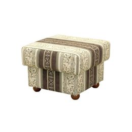 58 aufm Kessel HOCKER Kama Chenille braun | Gr.: onesize