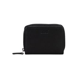 Jost Odense Geldb&ouml;rse RFID Schutz Leder 10 cm in black | Gr.: onesize