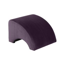 58 aufm Kessel POLSTERHOCKER Kajsa Samtvelours purple | Gr.: onesize