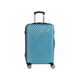 Paradise by CHECK.IN Kingston - 4-Rollen-Trolley 67 cm (lila) in t&uuml;rkis | Gr.: onesize