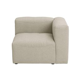 58 aufm Kessel SOFA Element Armlehne rechts Kattrina Flachgewebe creme | Gr.: onesize