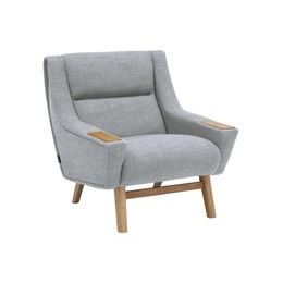 58 aufm Kessel COCKTAILSESSEL Kayle Flachgewebe hellgrau | Gr.: onesize