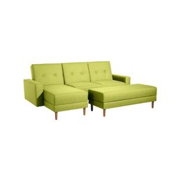 58 aufm Kessel FUNKTIONSSOFA mit Hocker Kattie Flachgewebe apfel | Gr.: onesize