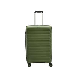 d&n D&N Travel Line 4700+ - 4-Rollen-Trolley M 68 cm erw. (schwarz) in olive green | Gr.: onesize