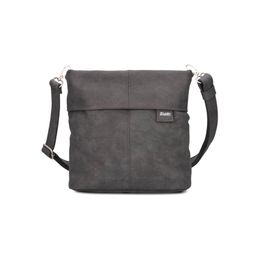 Zwei Mademoiselle.M Schultertasche 25 cm in nubuk stone | Gr.: onesize