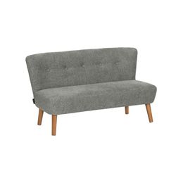 58 aufm Kessel KINDERSOFA 2-Sitzer Katya Flachgewebe anthrazit | Gr.: onesize