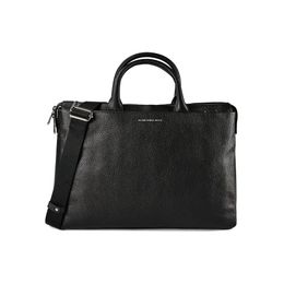 Mandarina Duck Mellow Urban Handtasche Leder 40 cm Laptopfach in nero | Gr.: onesize