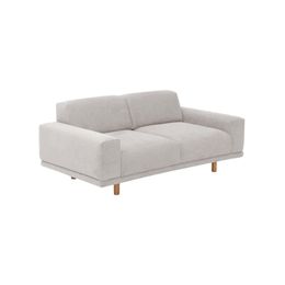58 aufm Kessel SOFA 2-Sitzer Kattryna Flachgewebe silber | Gr.: onesize