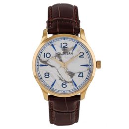 Holzkern Herrenuhr Primetime Howlith/Goldfarben | Gr.: onesize