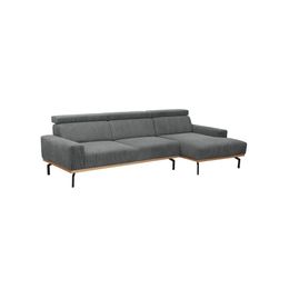 58 aufm Kessel SOFA mit Longchair rechts Katrien Cordstoff anthrazit | Gr.: onesize