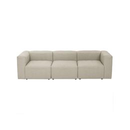 58 aufm Kessel SOFA 3-Sitzer Kattrina Flachgewebe creme | Gr.: onesize